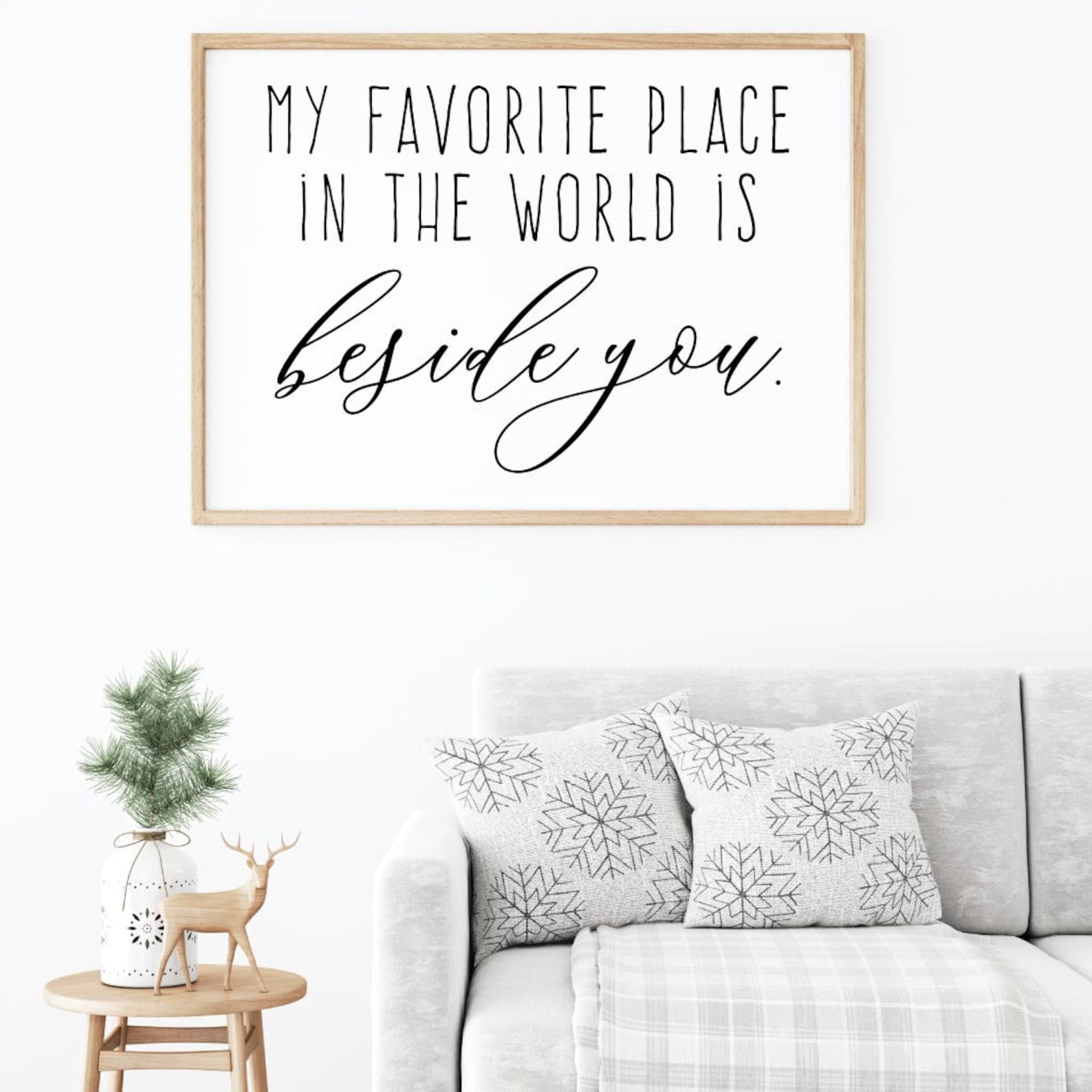 My Favorite Place Sign Printable Wall Art Quotes Digital Art - Etsy