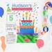 Birthday Countdown Sign and Paper Chain Printable Kids Happy - Etsy