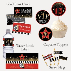 VIP Kids Party Complete Package Templates Invitation Signs - Etsy