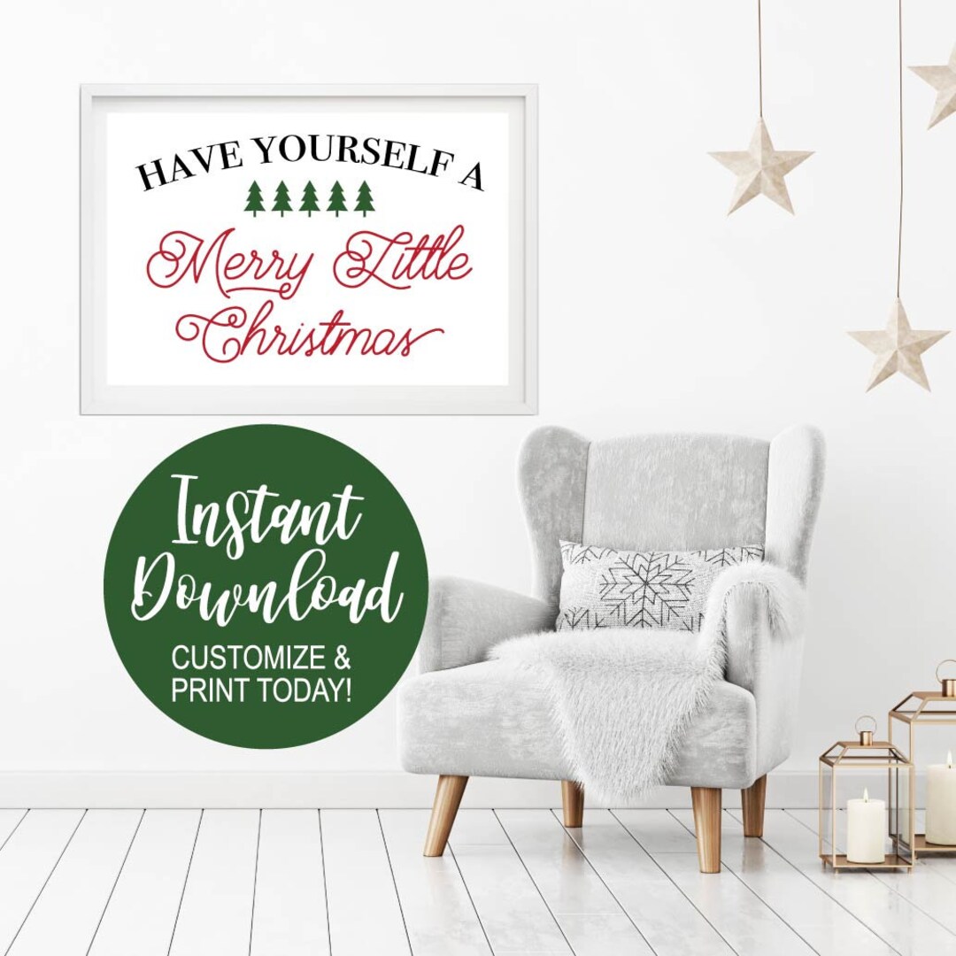 Download Wall Art, Christmas Wall Art, Christmas Decoration, Christmas ...