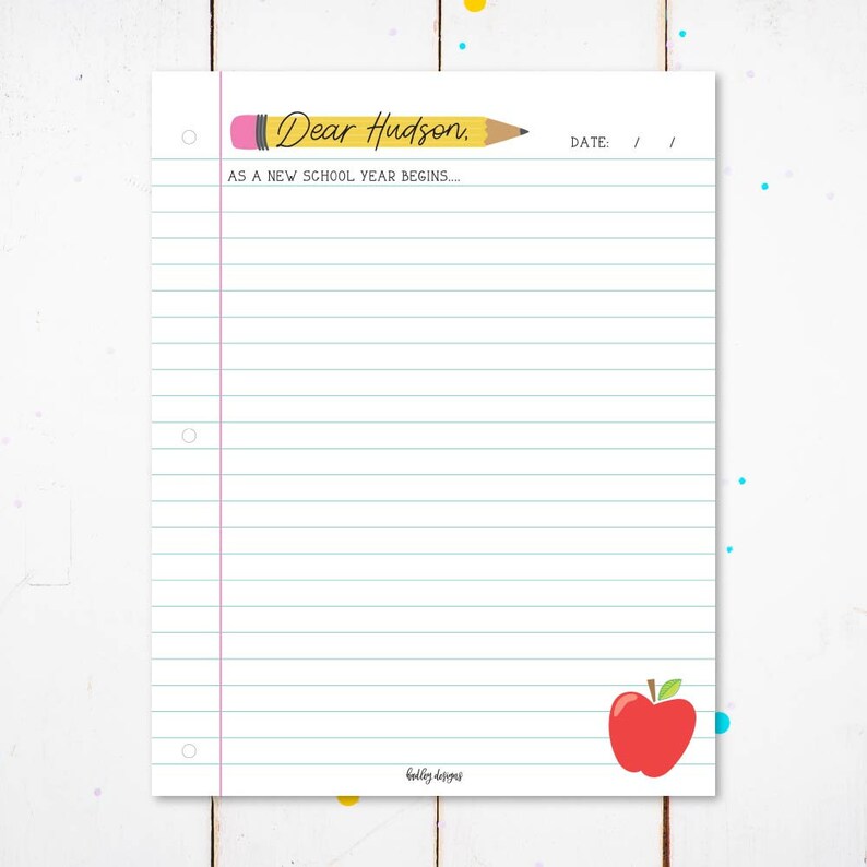 Parent to Child Letter Template - Letter From Parent, Parent to Student ...