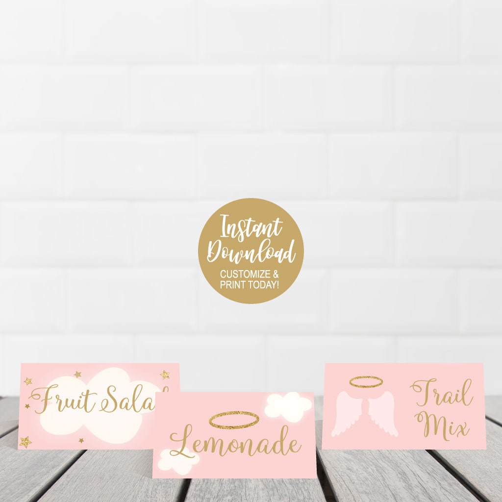 Editable Food Labels Food Labels Printable Printable Buffet - Etsy Canada