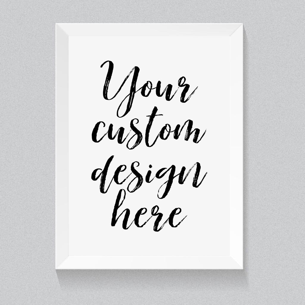 Personalized Sign Design Your Own Sign Custom Printable Wall - Etsy