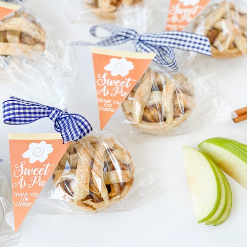 Printable Sweet as Pie Party Favor Tags, Customizable Pie Themed Party ...