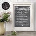 Chalk Order of Events Editable Wedding Sign, Printable Wedding ...