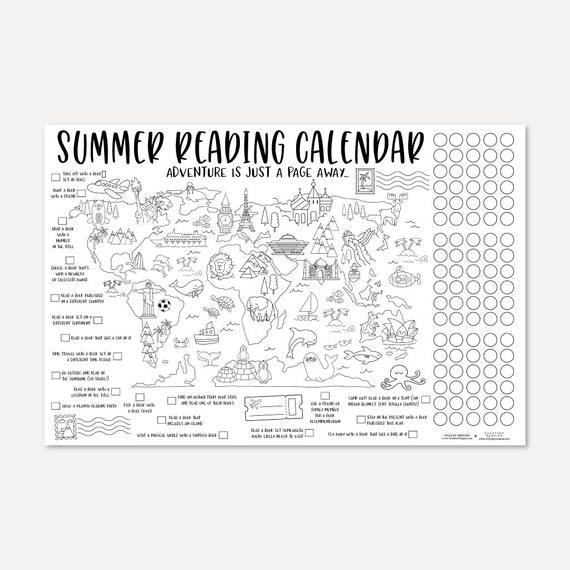 Reading Chart Template