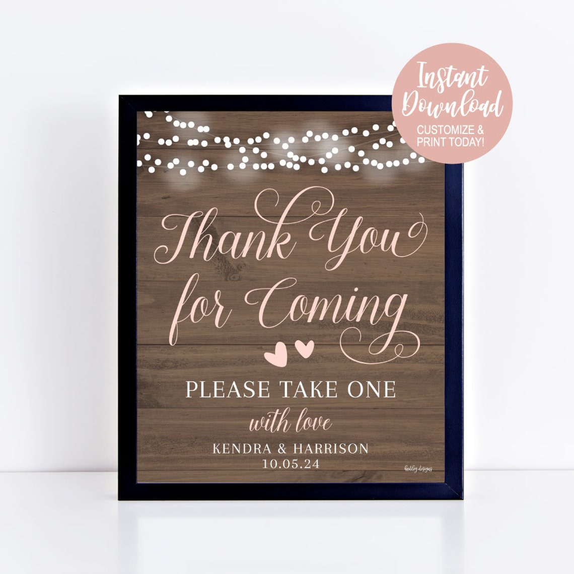 Favor Sign Template Printable Favor Sign Custom Favor Sign - Etsy