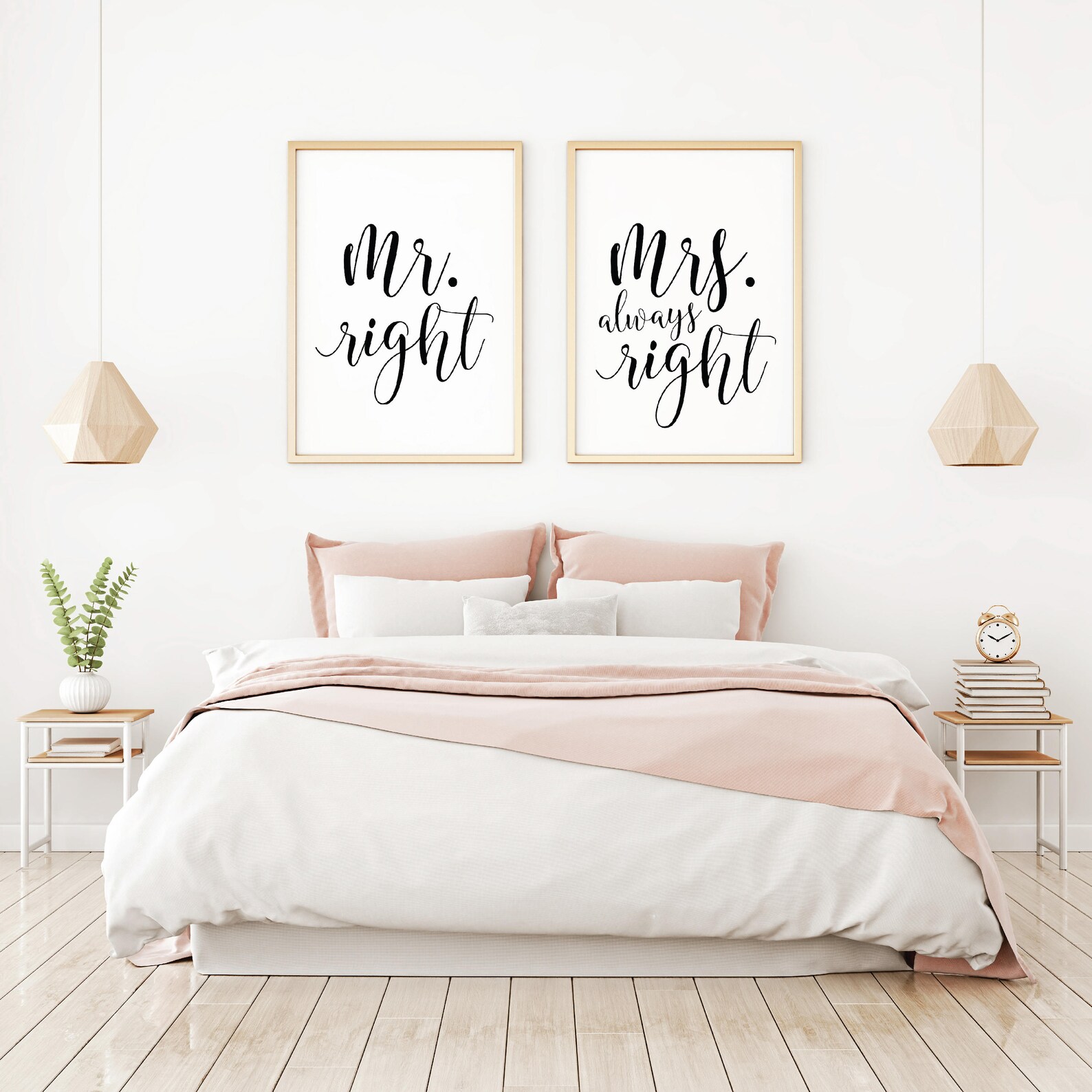 Mr. Right and Mrs. Always Right Printable Sign Set Printable - Etsy
