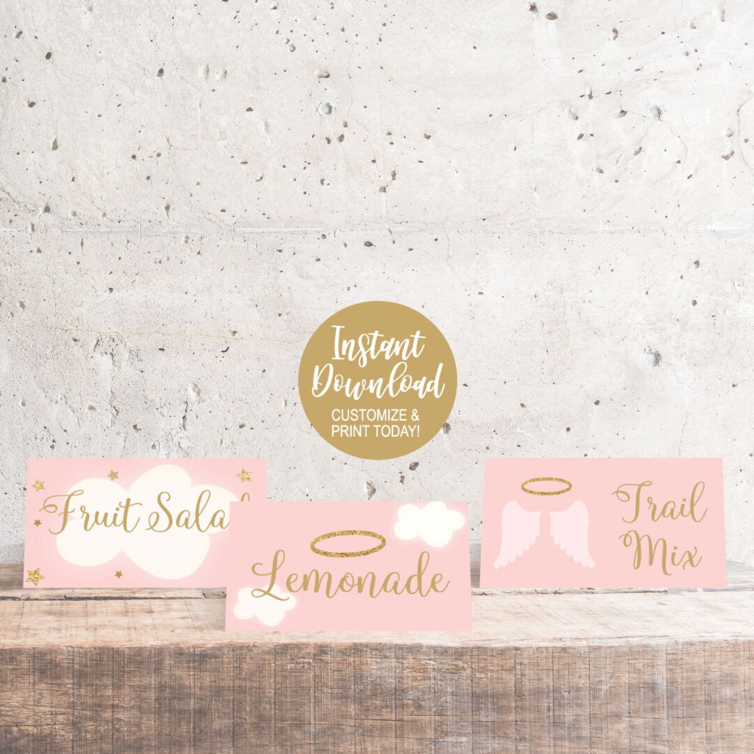 Editable Food Labels, Food Labels Printable, Printable Buffet Tags ...
