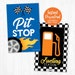 Race Car Party Sign Printable Cars Fueling Station Sign & Pit - Etsy