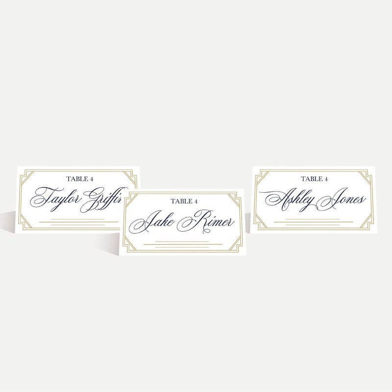 Fancy Place Cards - Etsy