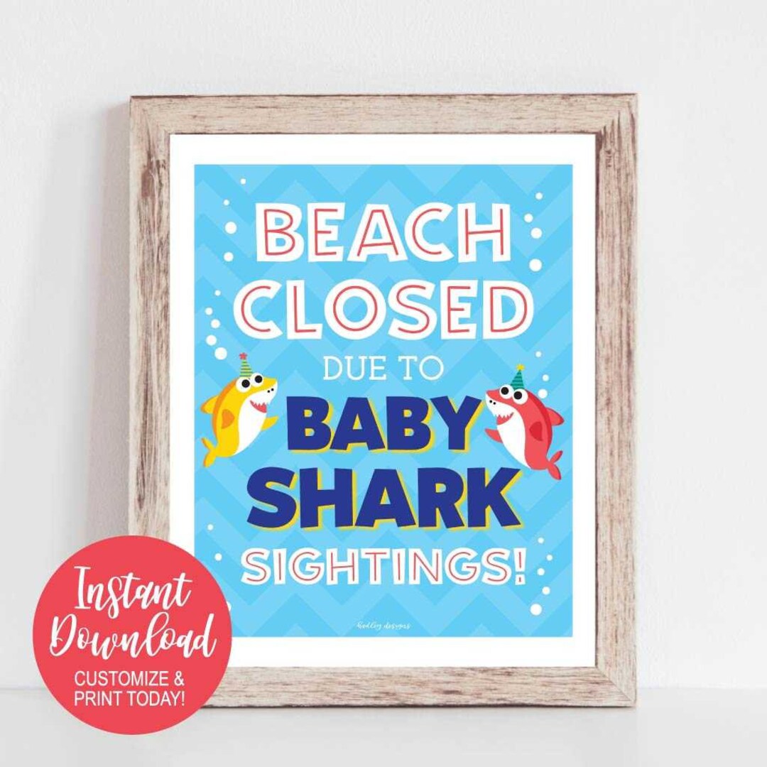 Baby Shark Party Ideas, Baby Shark Birthday Ideas, Kids Birthday Party ...