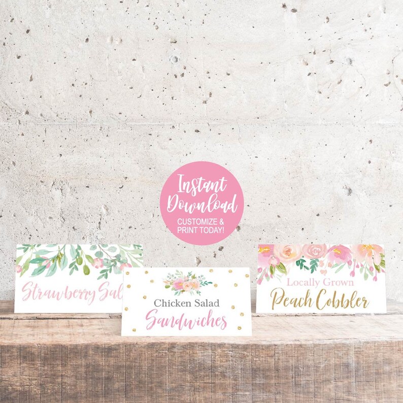Editable Instant Download Food Label Printable Food Label - Etsy