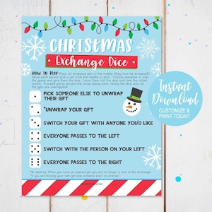 Holiday Games, Printable Christmas Games, Christmas Party Games ...