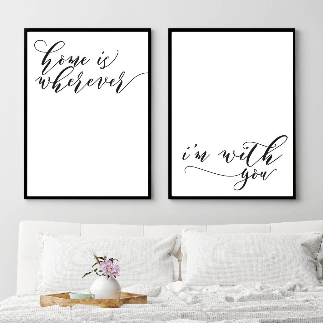 Calligraphy Wall Decor Digital Printable Art Minimalist Art | Etsy