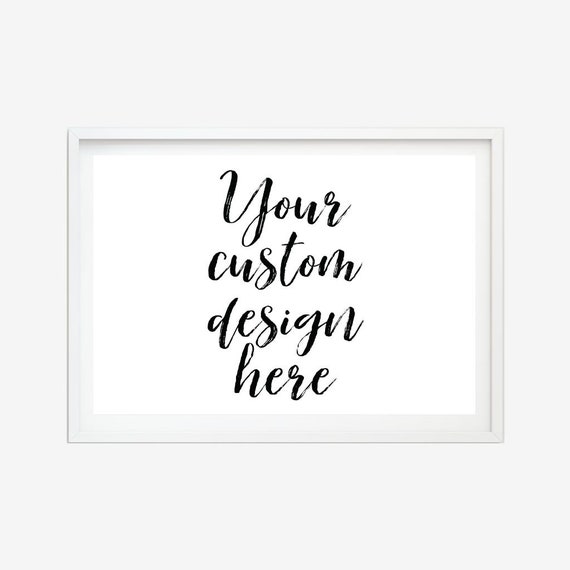 Your Custom Designs Here Home Decor Sign Template Sign - Etsy