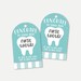 Tooth Fairy Gift Tag Printable, First Tooth Lost Bag Tag Template ...