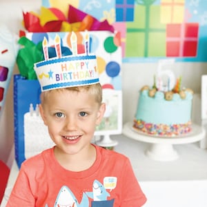 Birthday Crown Printable, Birthday Headband Template, Editable Bday ...