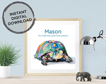 Mason Name Art | Etsy