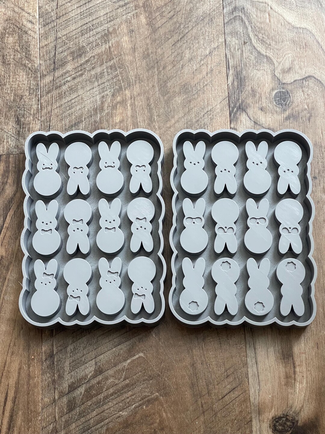 Silicone Mold Wax Melt Peeps Bunny Easter Set - Etsy