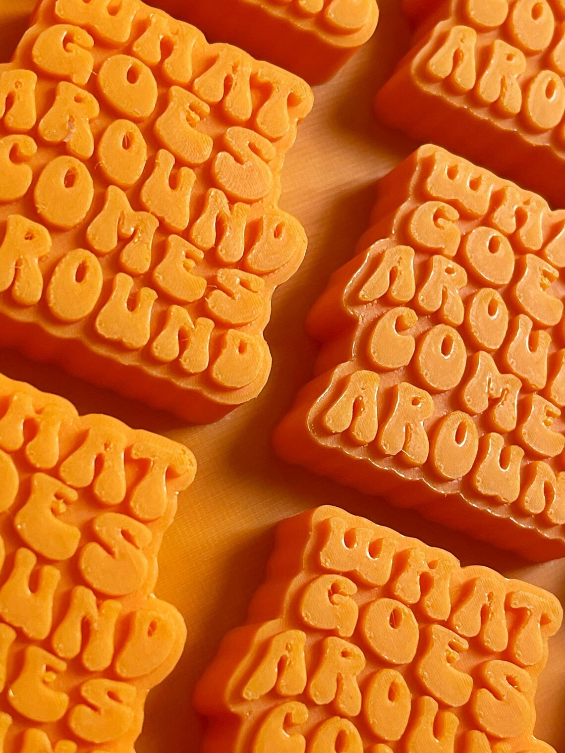 Silicone Mold Wax Melt What Goes Around Comes Around - Etsy