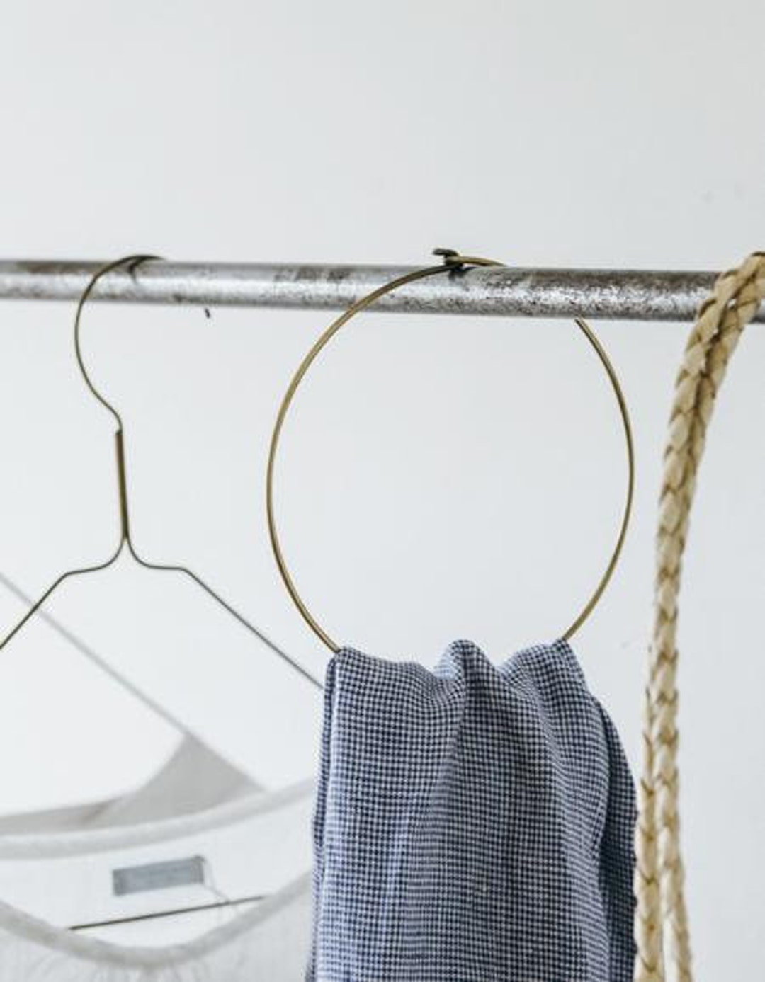 Brass Circle Hanger - Etsy
