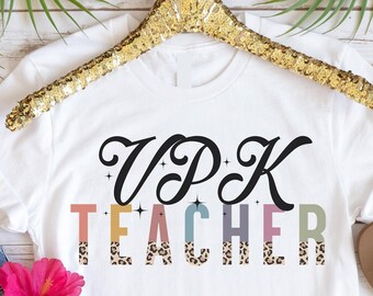 Vpk Teacher T Shirt - Etsy