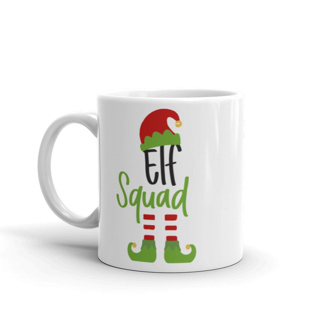 ELF SQUAD MUGS Funny Mug Holiday Party Coffee Squad Mug - Etsy