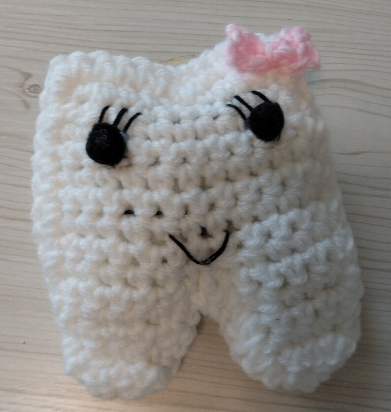 Crocheted Tooth Fairy Pillow Holder, Boy and Girl - Etsy