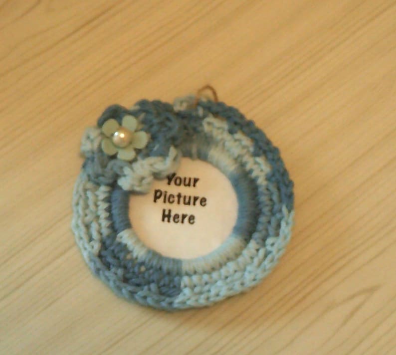 Crocheted Picture Frames - Etsy