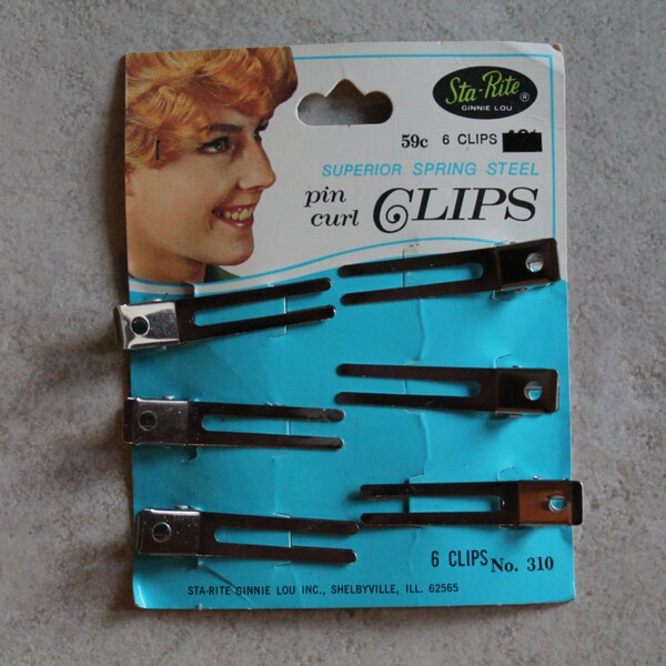 Pin Curl Clips - Etsy