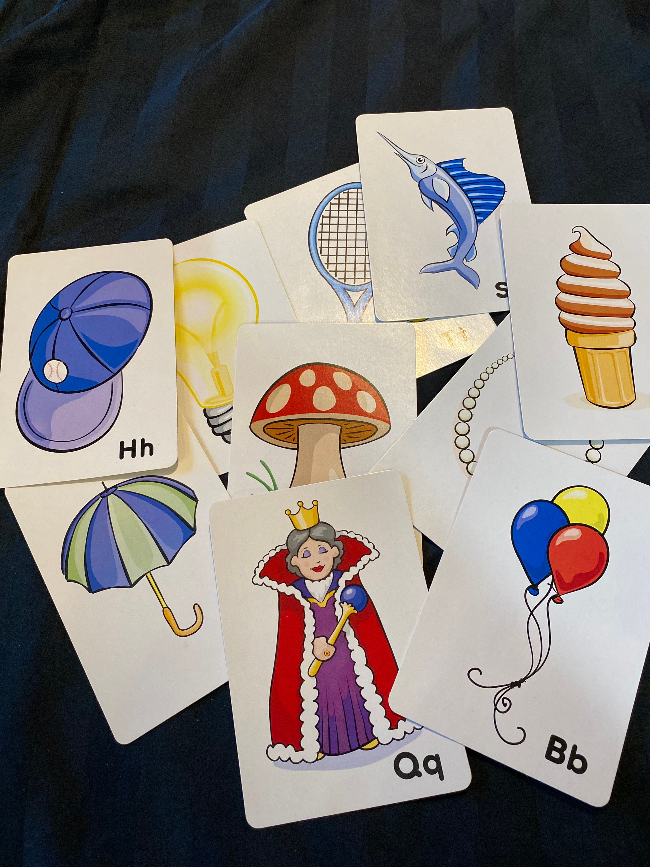 Vintage Alphabet Flash Cards Random Set of 10 School Zone - Etsy Vintage Alphabet Flash Cards Random Set of 10 School Zone - Etsy