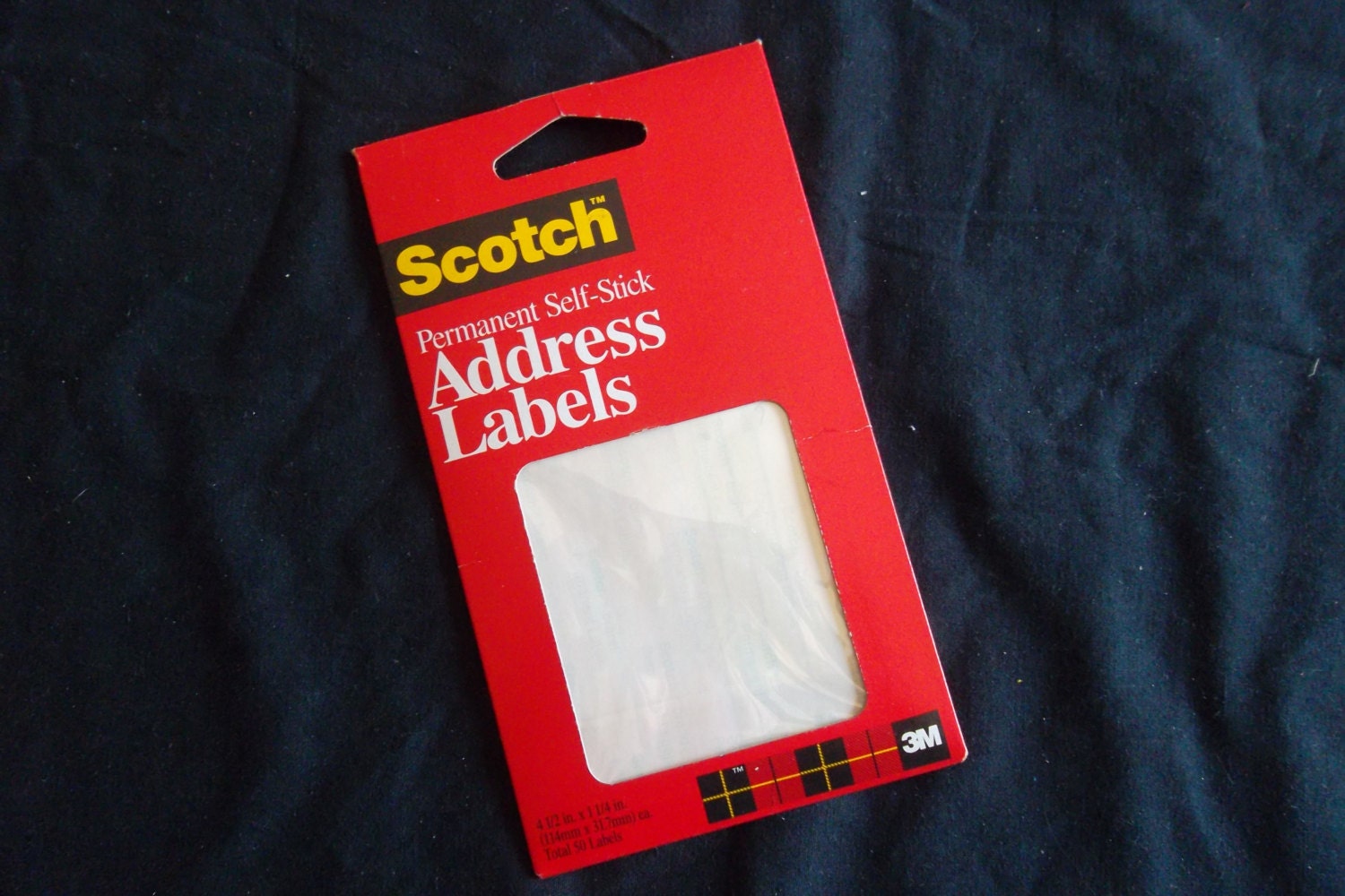 Scotch Brand Permanent Self-stick Address Labels Partial Pkg - Etsy