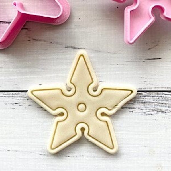 Ninja Star Cookies - Etsy