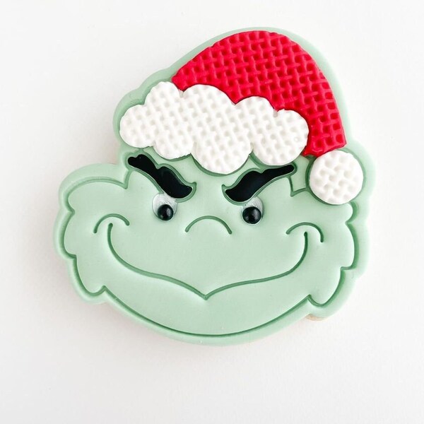 Grinch Cookie Cutter - Etsy
