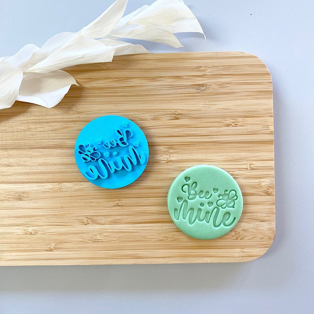 Bee Mine Cookie Cutter and Embosser Set - Etsy