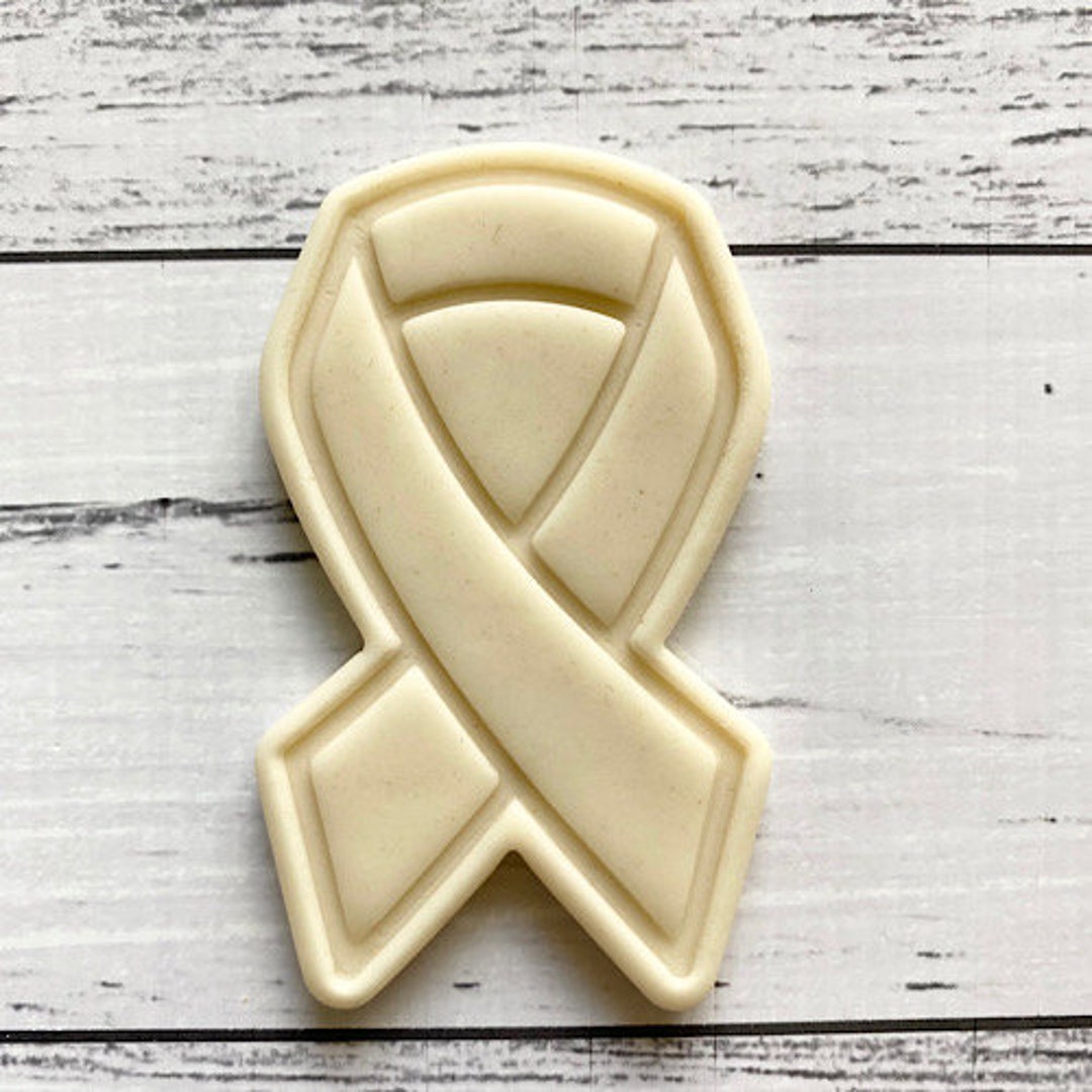 Cancer Ribbon Cookie Cutter & Embosser Set - Etsy