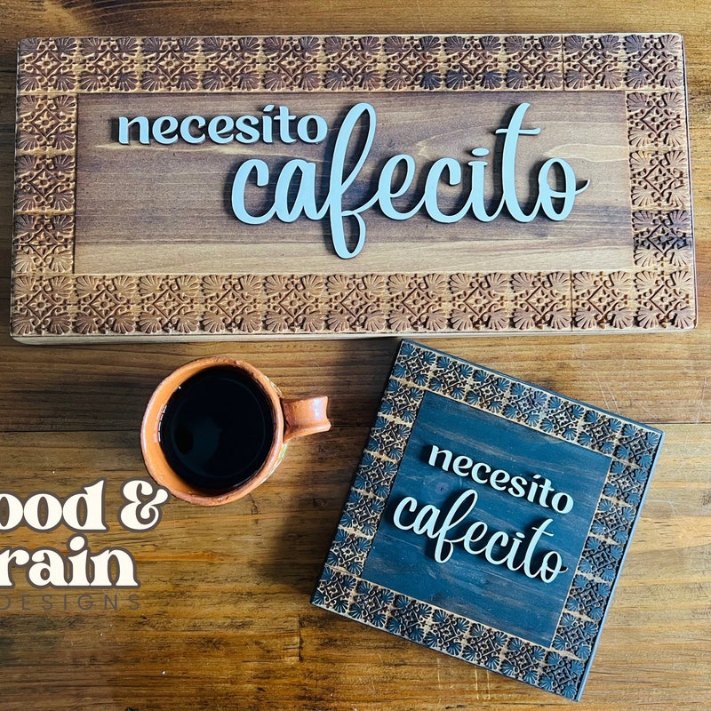 Cafecito Sign - Etsy