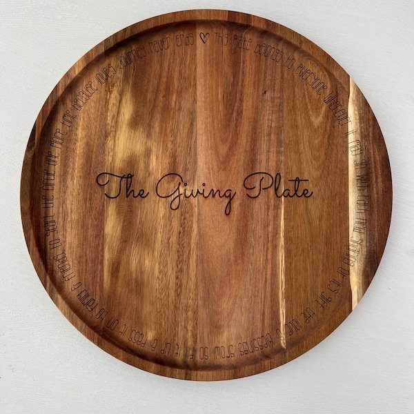 Giving Plate - Etsy