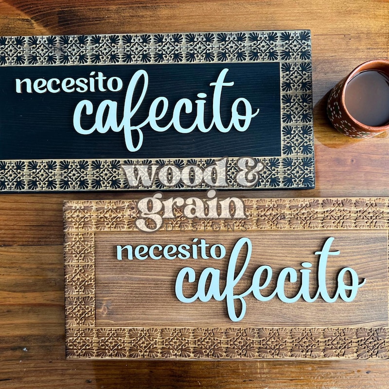 Cafecito Sign - Etsy