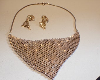Mesh Bib Necklace - Etsy