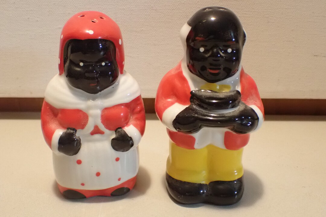 Vintage 1950's Rare Pair Native American Salt and Pepper - Etsy