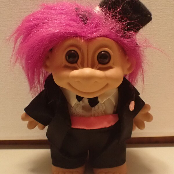 Blue Hair Troll Doll - Etsy