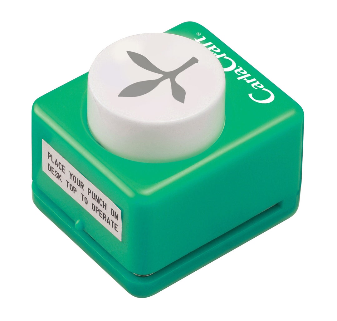 Leaf Shape Paper Punch: Carla Craft Sprout Cut-out (2.5cm) - Etsy