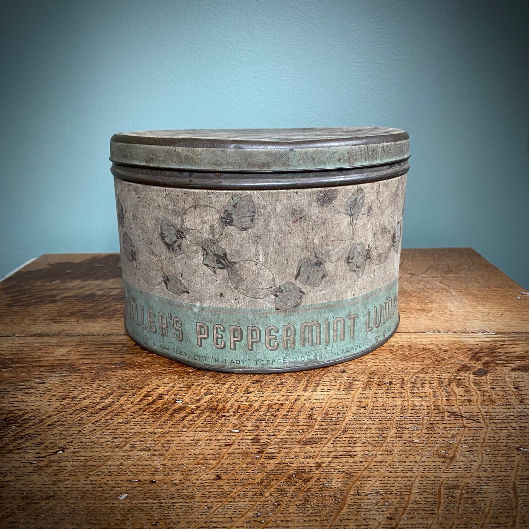 Vintage Waller’s Peppermint Lumps Tin - Etsy UK