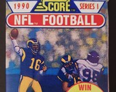 1990 Score Football Series 1 Unopened Pack - Etsy