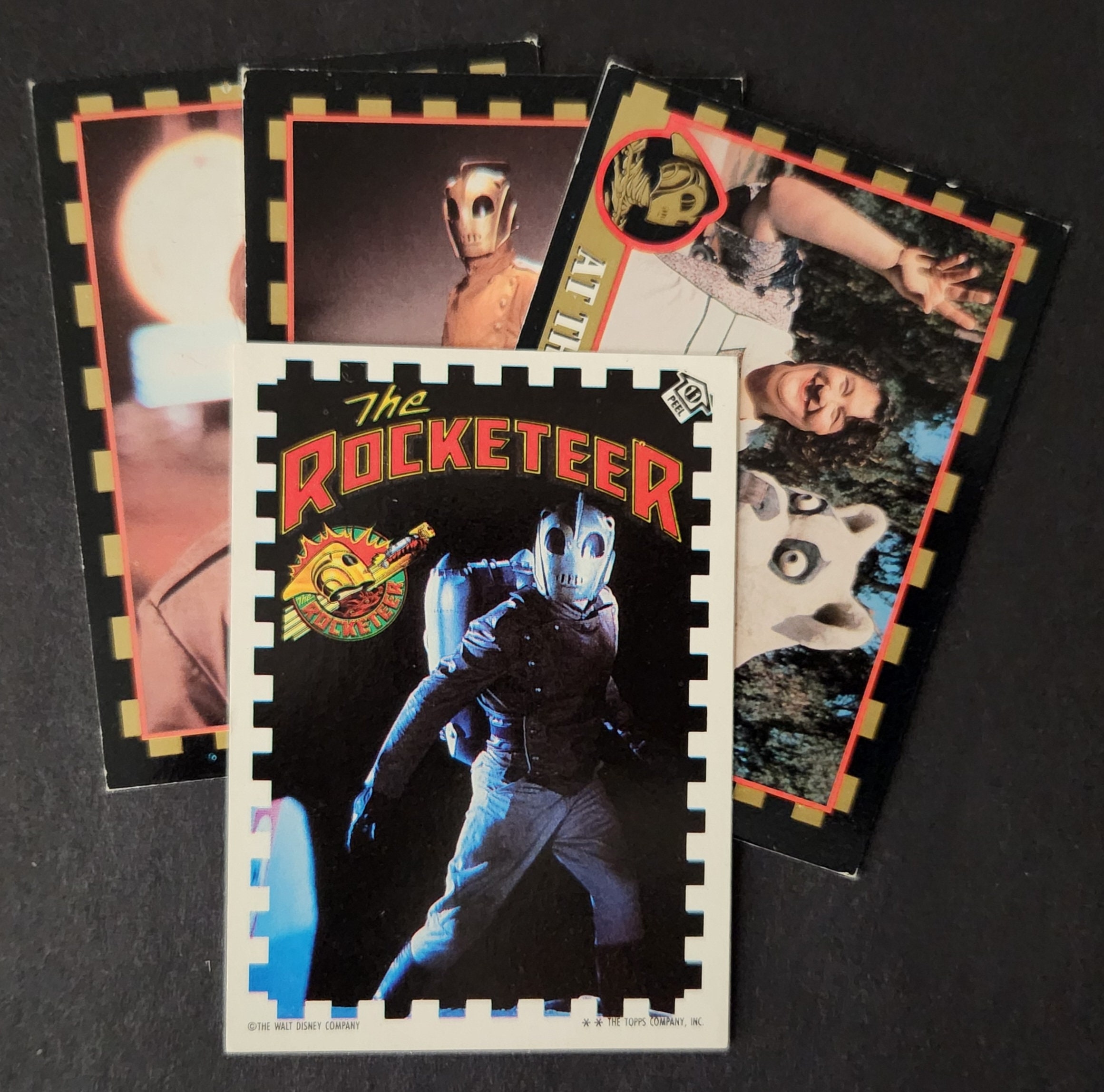 1991 Rocketeer Lot of 4 Trading Cards - Etsy