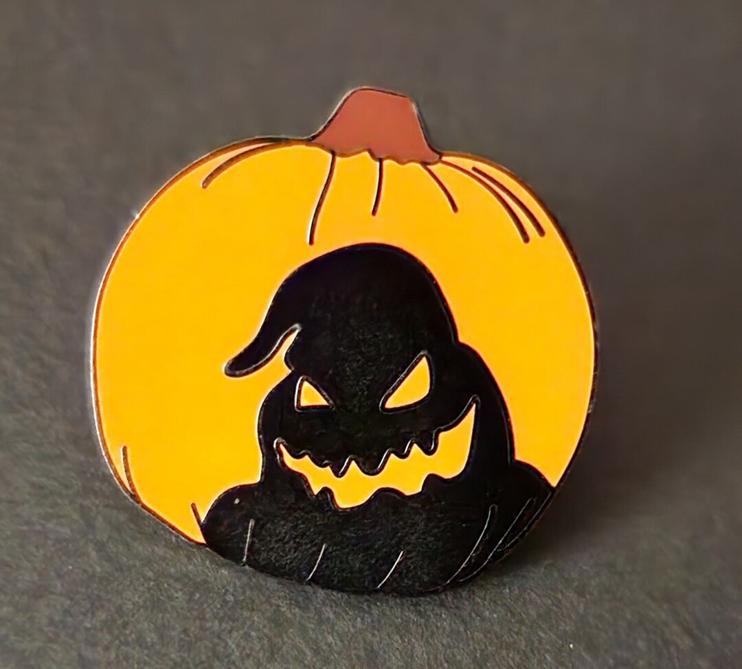 Nightmare Before Christmas Inspired Oogie Boogie Pumpkin Pin - Etsy