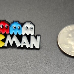 Pacman Inspired Video Game Pin - Etsy