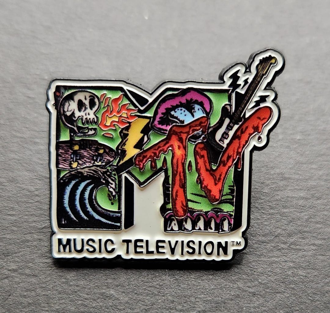 MTV Inspired Pin - Etsy